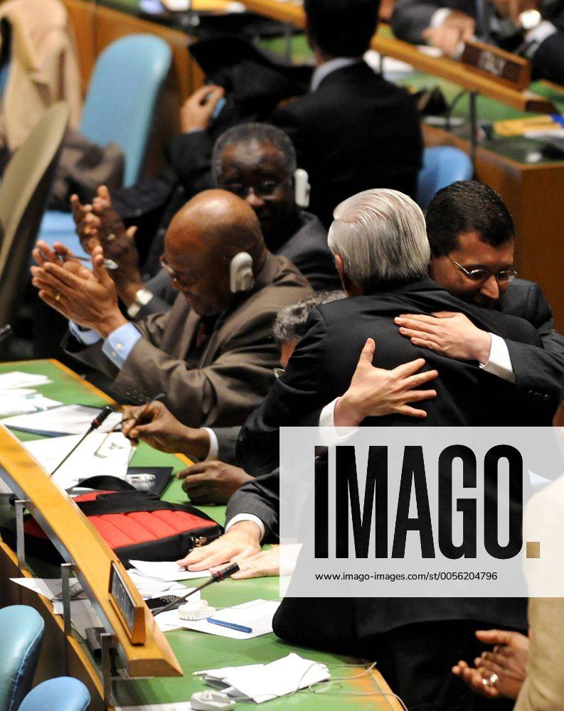 NEW YOKR, Oct. 22, 2011 Representatives of Guatemala celebrate after ...