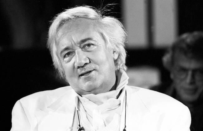 Rainer Erler 09 90 dar Rainer Erler im September 1990 in der NDR ...