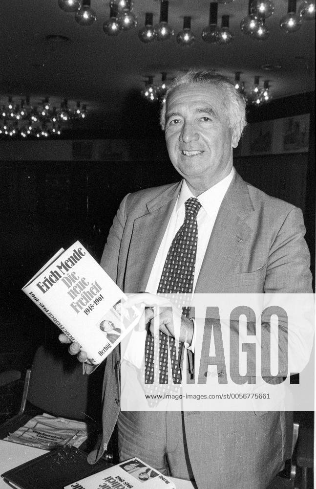 Erich Mende 01 85 teu Erich Mende im Januar 1985 bei einer ...