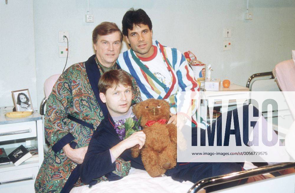 Drei Mann im Bett , ARD Jochen Busse (li.), Karsten Speck u. Rene ...