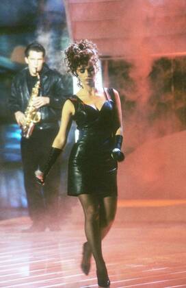 Sheena Easton 01 89 dar Sheena Easton im Januar 1989 in Nase vorn ...