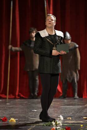 Kukulies, Ronald . Hier: Als Josef Tura in Sein oder Nichtsein, Berlin ...