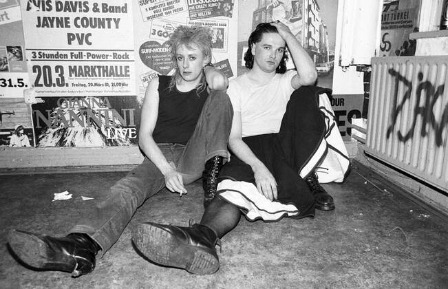 Virgin Prunes Konzert in der Markthalle, Hamburg