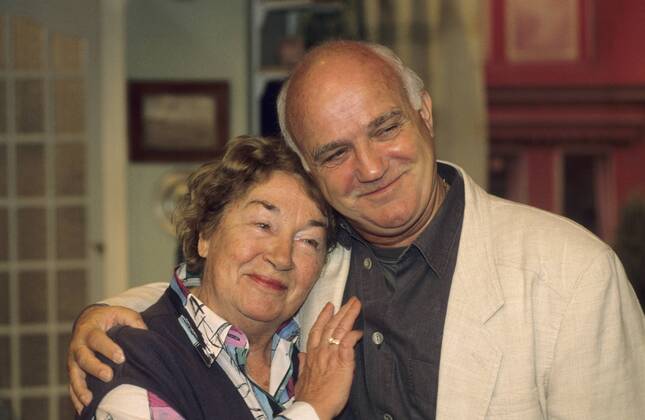 Die Ohnsorgs Hilde Sicks mit Jens Scheiblich 06 98 her TV Fernsehen ...