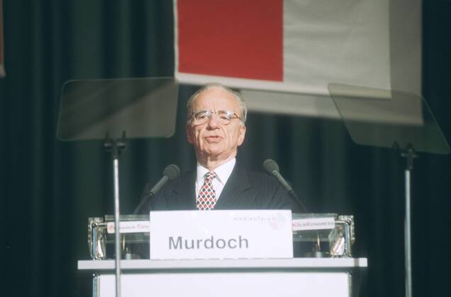 Rupert Murdoch 06 98 pp Mann TV Medien Management Unternehmen Führung ...