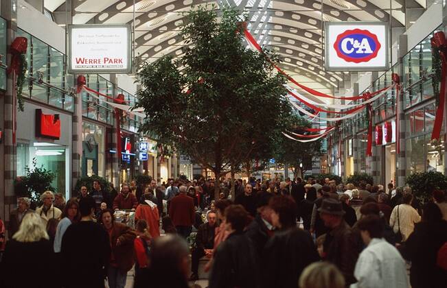 Einkaufszentrum Werre-Park - Bad Oeynhausen - 04 98 thg Kurort Bad Kur ...