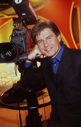 Frederic Meisner in Glücksrad 05 98 kri Mann Fernsehen TV Gameshow ...