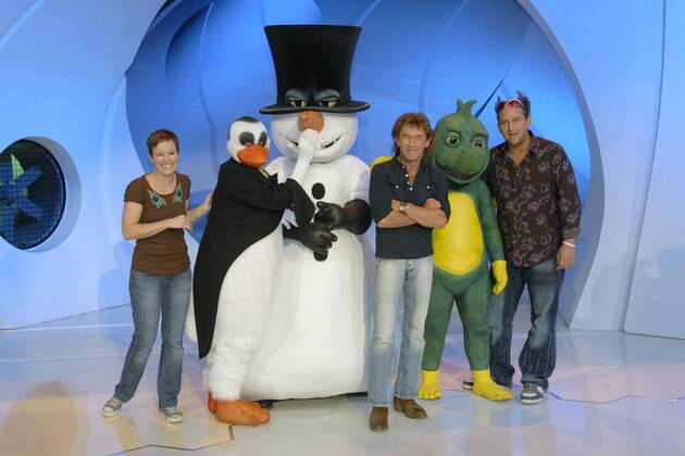 Fototermin zu 10 Jahre Tabaluga tivi und zur Aufzeichnung der 500 ...