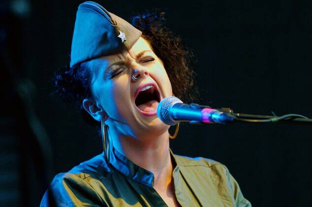 Katzenjammer . Sie besteht aus Anne Marit Bergheim, Solveig Heilo ...