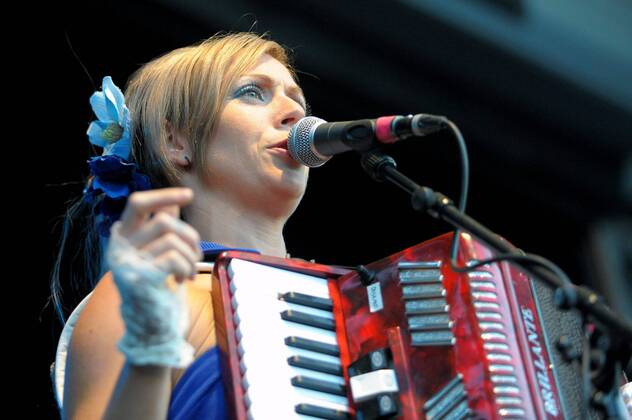 Katzenjammer . Sie besteht aus Anne Marit Bergheim, Solveig Heilo ...