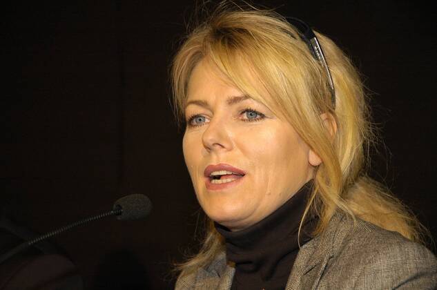 Eva Herman 11 06 thg Eva Herman am 14. November 2006 am Rande einer ...