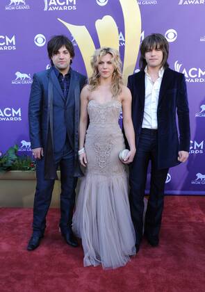 Musicians Reid Perry, Kimberly Perry and Neil Perry of The Band Perry ...