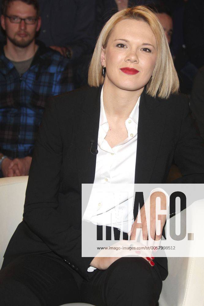 Laura Dornheim Aufzeichnung der ZDF-Talkshow Markus Lanz in der ...