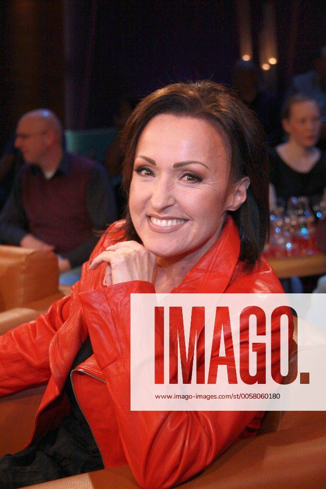 Ute Freudenberg, die Sängerin bei der Aufzeichnung zur N3 Talkshow am 1 ...