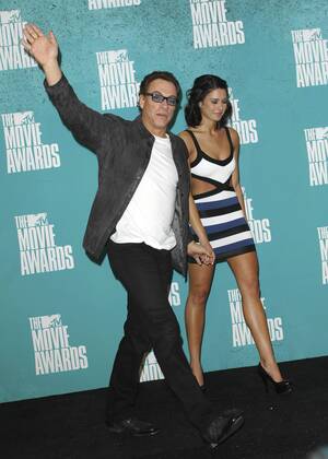 Jean-Claude Van Damme & daughter Bianca Bree MTV MOVIE AWARDS Universal ...