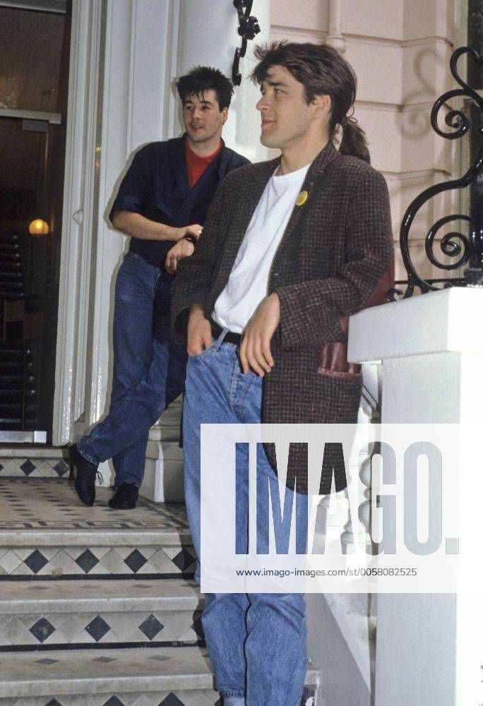 Gary Daly, Eddie Lundon (China Crisis) Fototermin mit China Crisis in ...