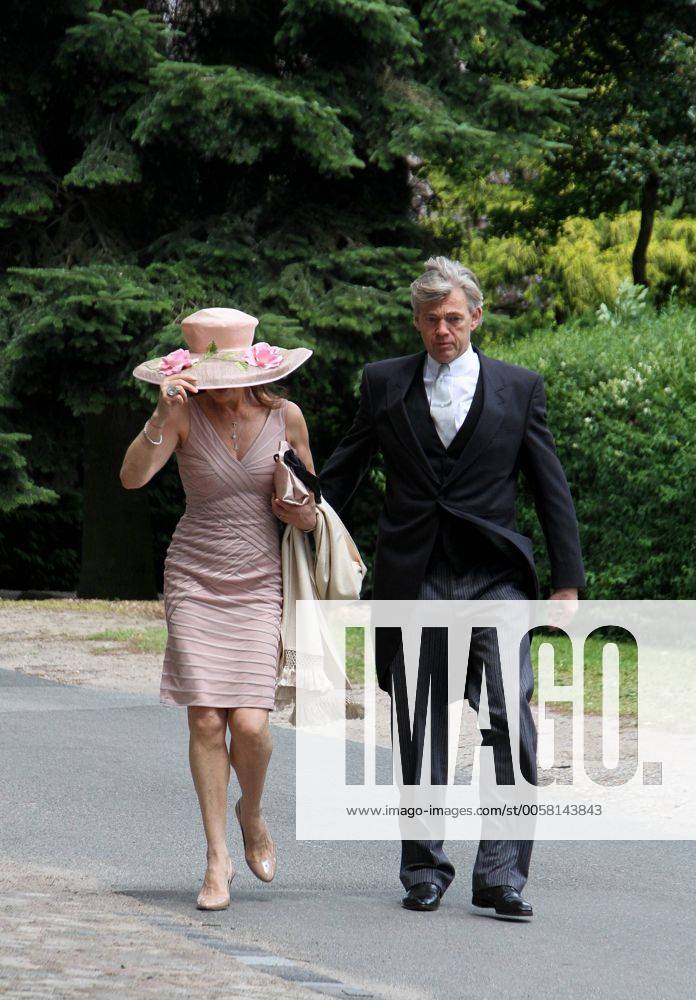 Alexandra von Rehlingen mit Mann Prof. Matthias Prinz Hochzeit Milana ...