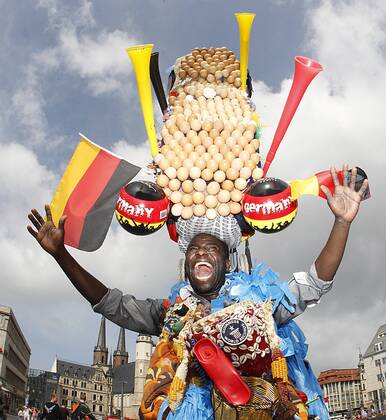 Guinnessbuch-Rekordhalter Gregory da Silva aus Kapstadt Südafrika alias ...