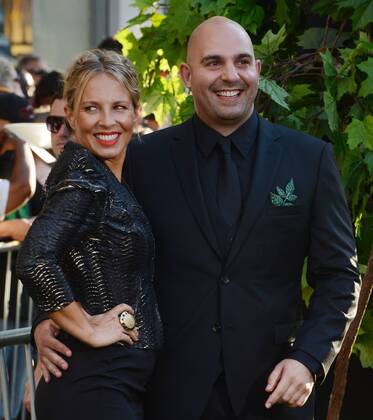 Producer Ahmet Zappa and his wife Shana Muldoon attend the premiere of ...