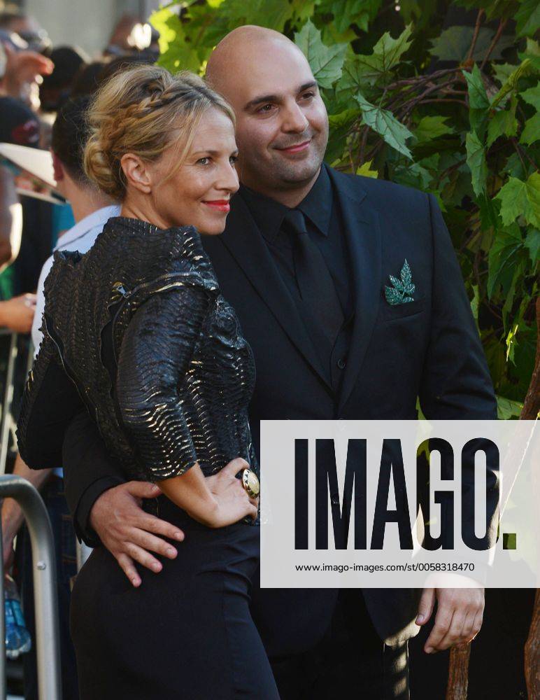 Producer Ahmet Zappa and his wife Shana Muldoon attend the premiere of ...