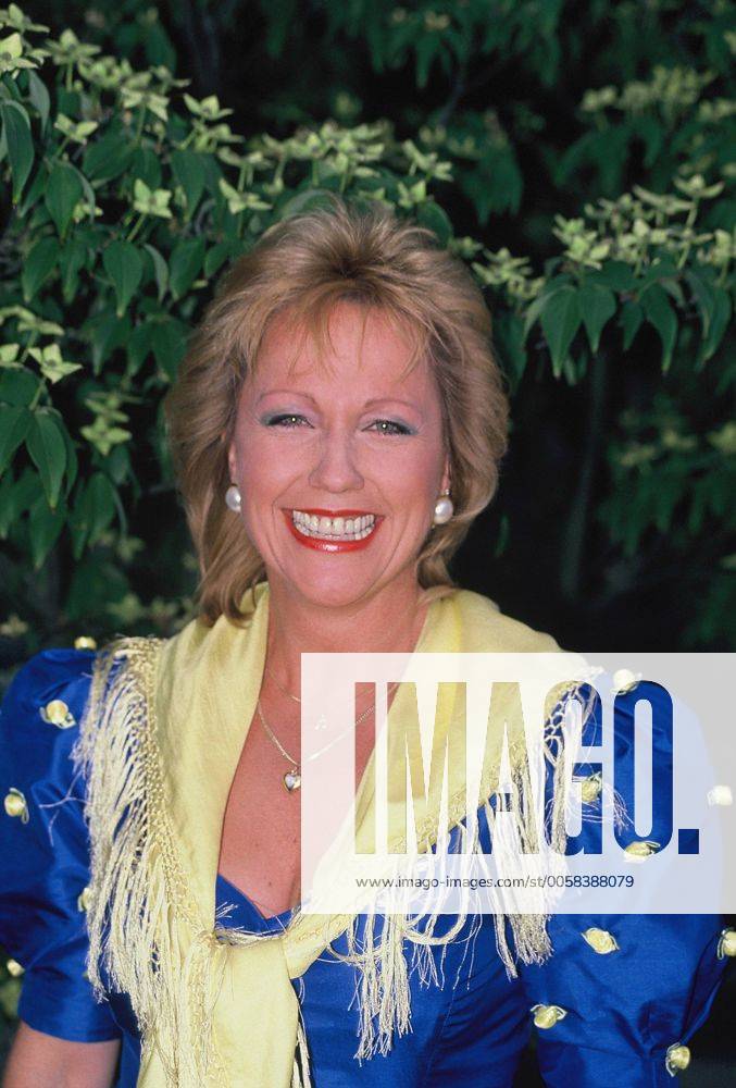 Die Sängeerin Edith Prock im Jahre