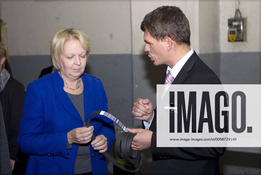 ContiTech, Hannover, Hannelore Kraft besucht die ContiTech ...