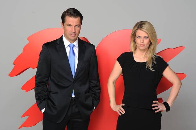 Wolfram Grandezka und Miriam Lahnstein Fotocall - Vorstellung der ...