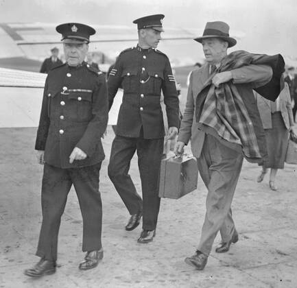 Captain Thomas Kendrick, the British Passport Control Officer in Vienna ...