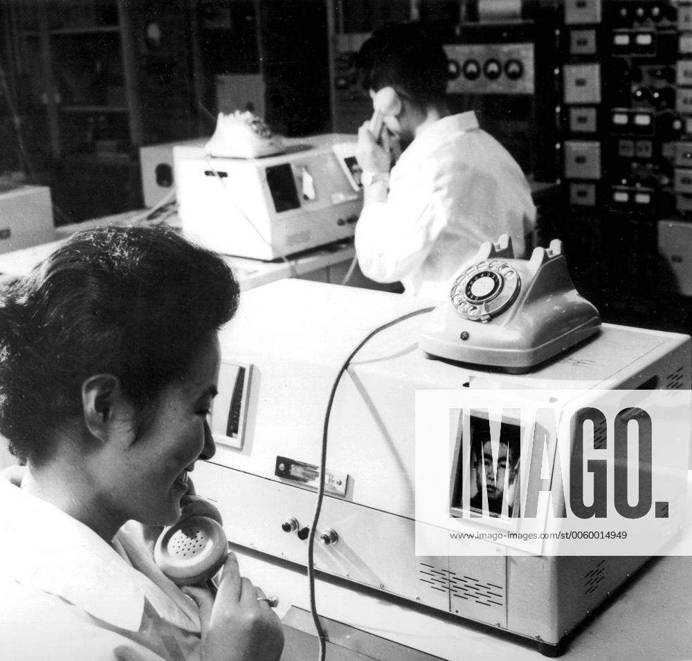 The new Japanese View Phone by Toshiba Shibaura Electric on show at the ...