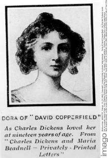 Dora of David Copperfield - As Charles Dickens loved her at nineteen ...