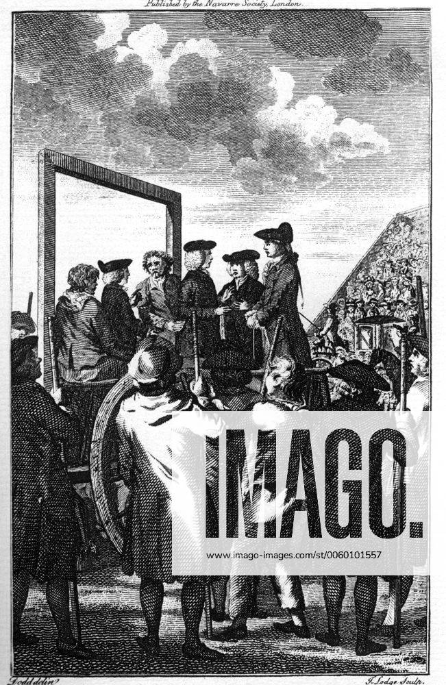 Dr. Dodd and Joseph Harris at the place of execution - Doctor of ...