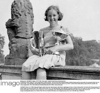 Little Nancy Jupp from Longniddry in East Lothian - won the Girls Golf ...