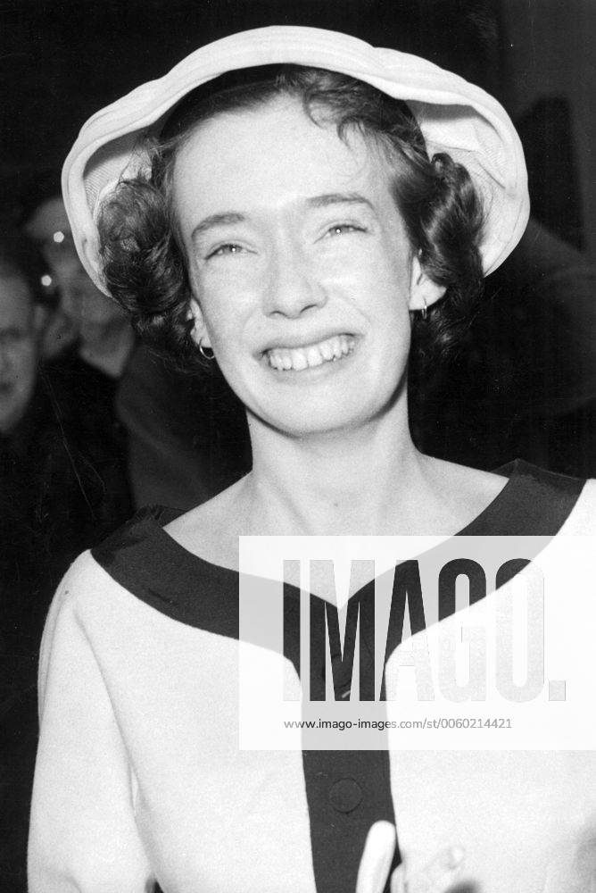 1958 Library picture of Mrs Susan Maxwell-Scott who lives at Grants ...