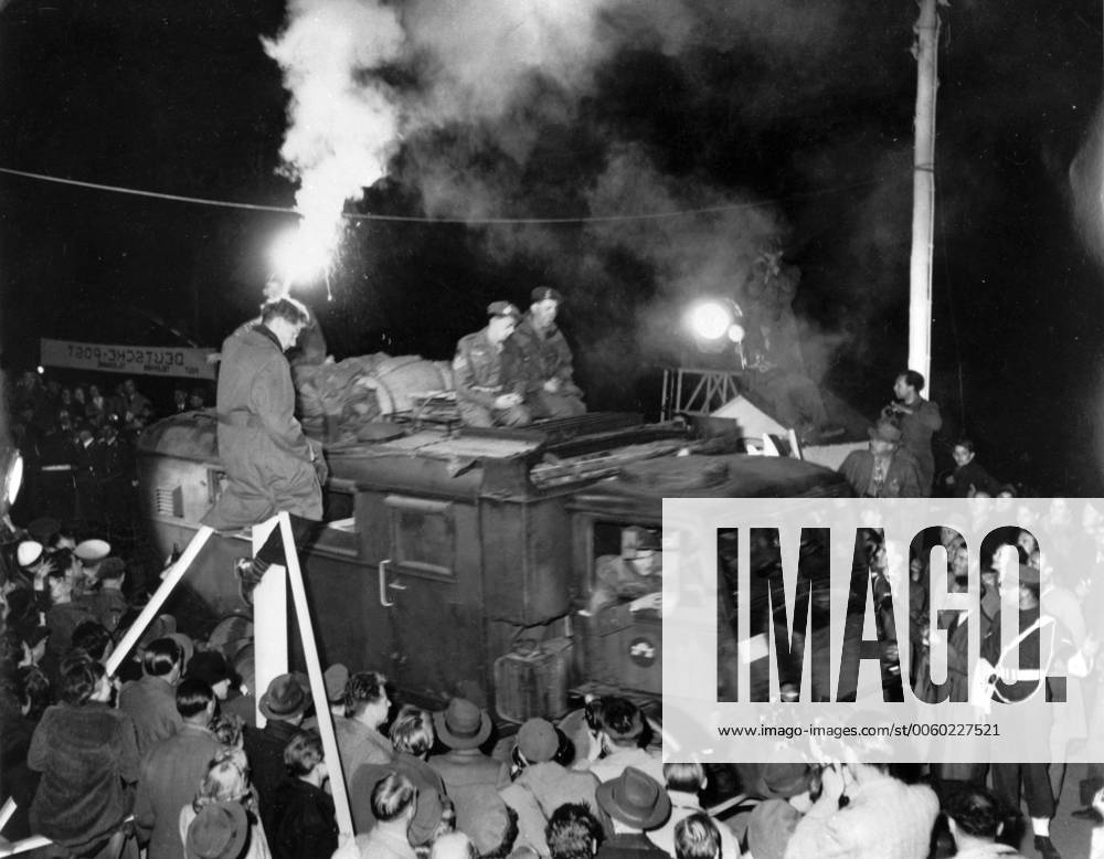 Berlin Blockade lifts 12th May 1949 At one minute past midnight , the ...