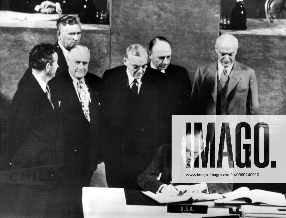 Treaty of San francisco 1951 Secretary of State, Dean Acheson , United ...