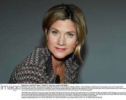 ZDF Soko: Der Prozess . Schauspielerin Astrid M. Fünderich anläßlich ...