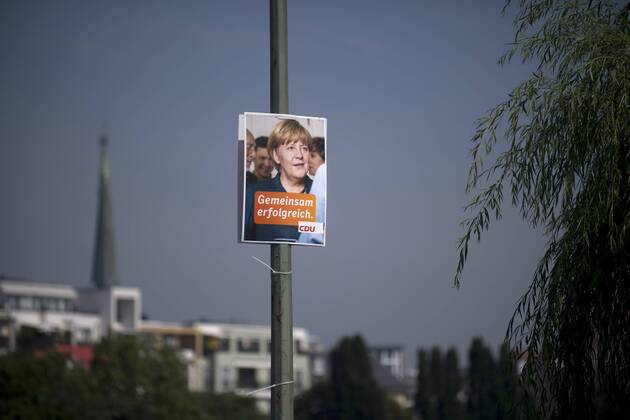 CDU Wahlplakat DEU, Deutschland, Germany, Berlin, 06.08.2013 Plakat der ...