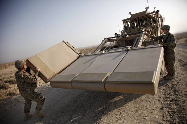US Army IED clearance, Northern Afghanistan Afghanistan, 10.2012 ...