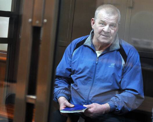 ITAR-TASS: MOSCOW, RUSSIA. NOVEMBER 11, 2013. Nikolai Savelyev Sr, his ...