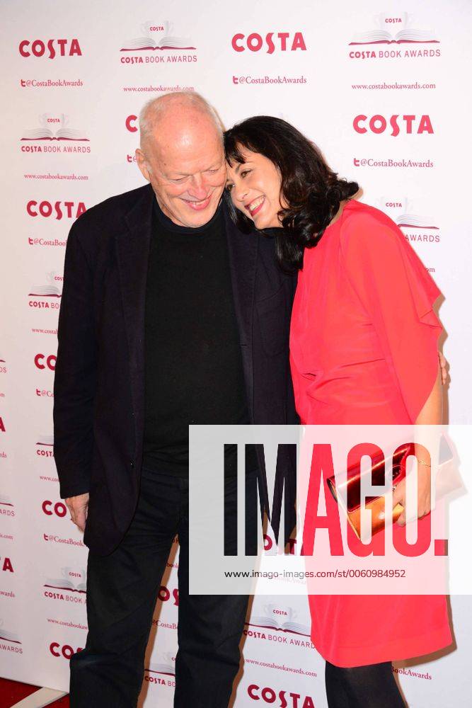 Dave Gilmour and Polly Samson attends annual Costa Book Of The Year ...