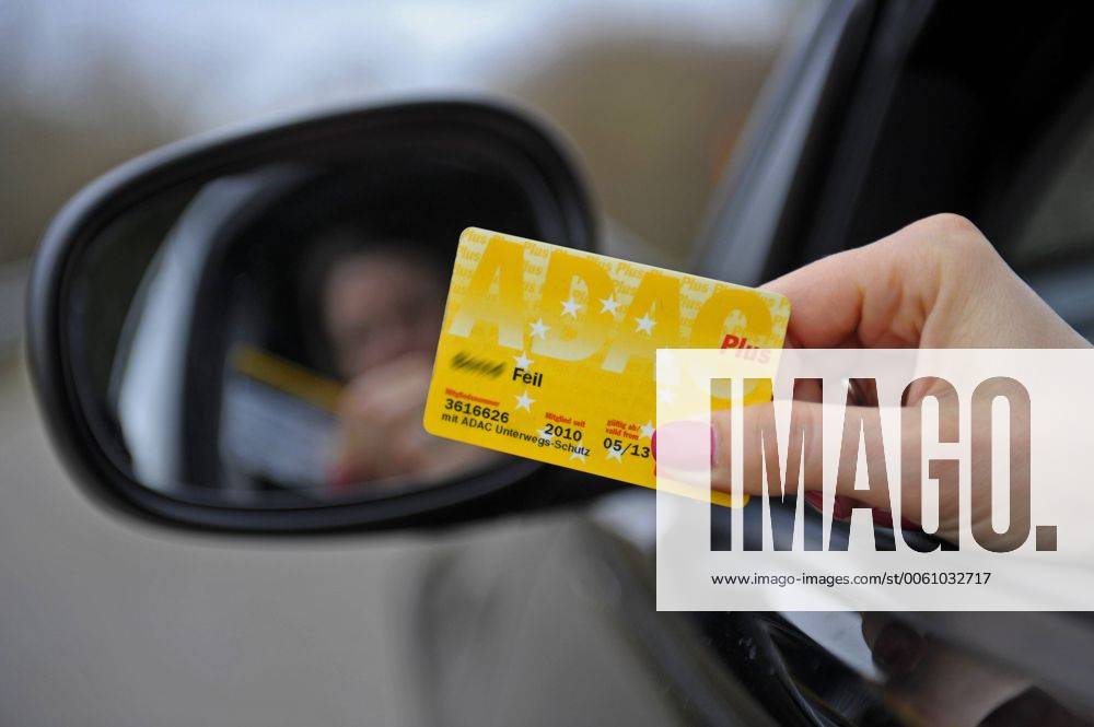 07.02.2013, ADAC Mitgliedskarte im Detail 07.02.2013, ADAC ...