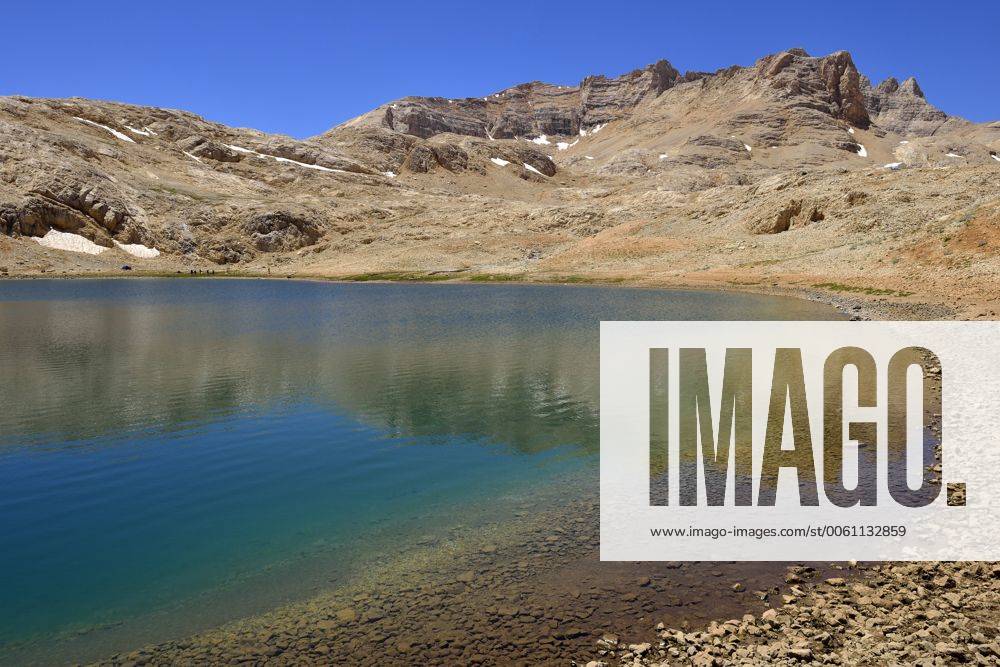 Büyük-See unterhalb des Kizilkaya, Yedigöller Plateau, Zentraltaurus ...