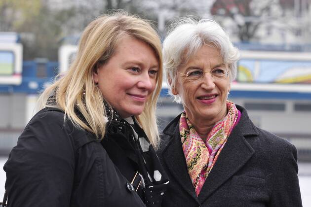 Verena Gräfe-Höft, Ko-Produzentin Junafilm und Eva Hubert, FFHSH beim ...