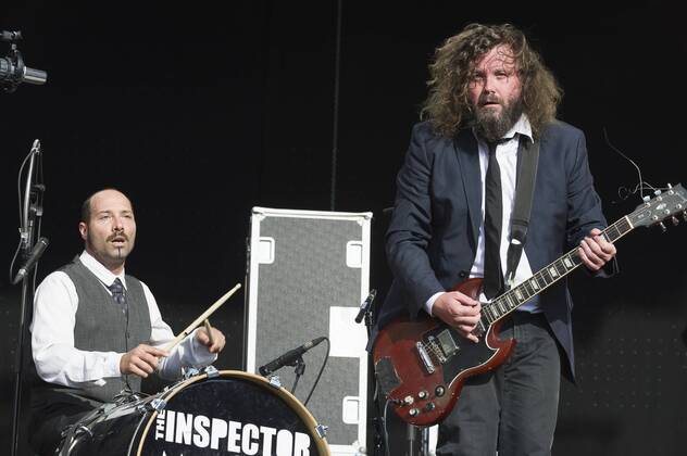 Brussels - 2013 The french band Inspector Cluzo live Credit: JMQuinet