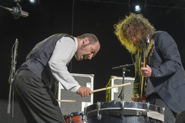 Brussels - 2013 The french band Inspector Cluzo live Credit: JMQuinet