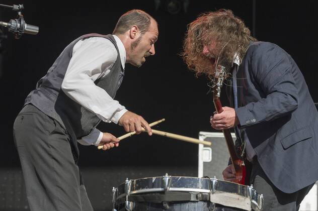 Brussels - 2013 The french band Inspector Cluzo live Credit: JMQuinet