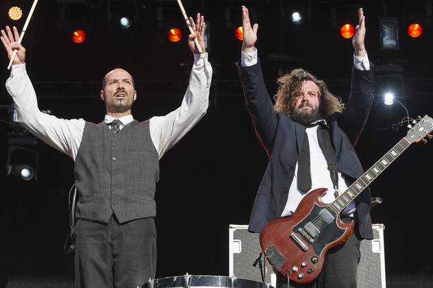 Brussels - 2013 The french band Inspector Cluzo live Credit: JMQuinet