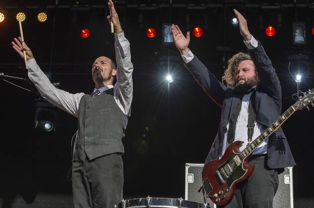 Brussels - 2013 The french band Inspector Cluzo live Credit: JMQuinet