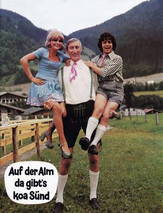 Auf der Alm da gibt s koa Sünd, Deutschland 1974, Regie: Franz Josef ...