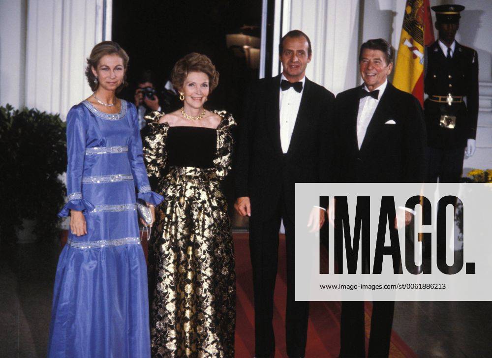 Oct 13, 1981; Washington, DC, USA; United States republican President ...